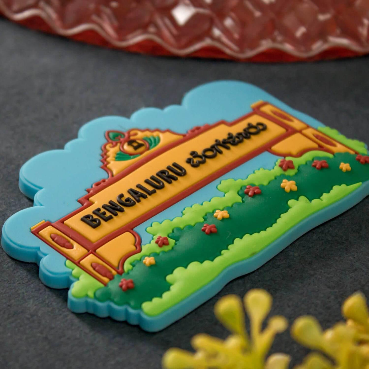 Bengaluru Street Sign Fridge Magnet – Raahi